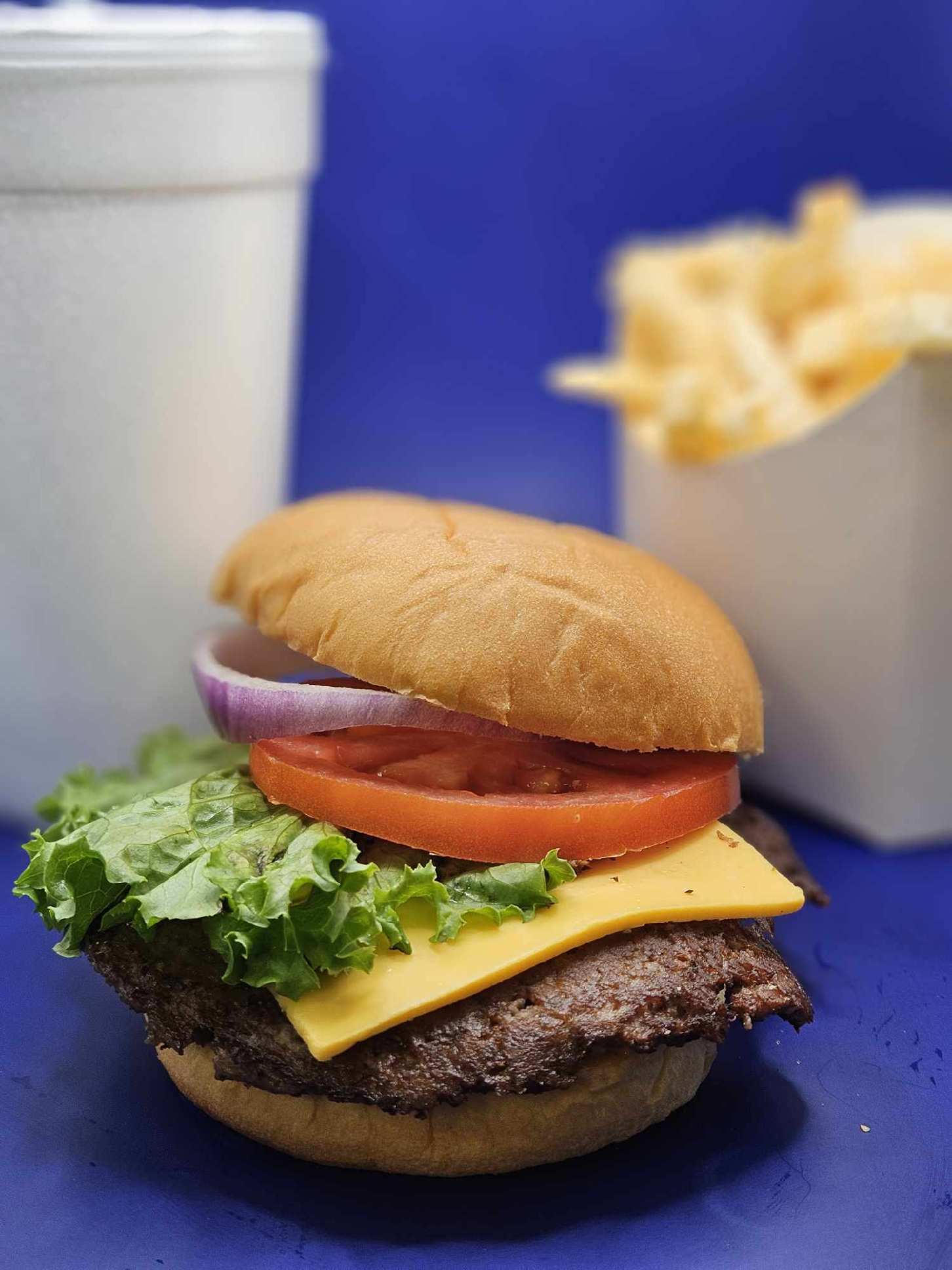 Single Cheeseburger Combo | Rivertown Ice Cream and Grill